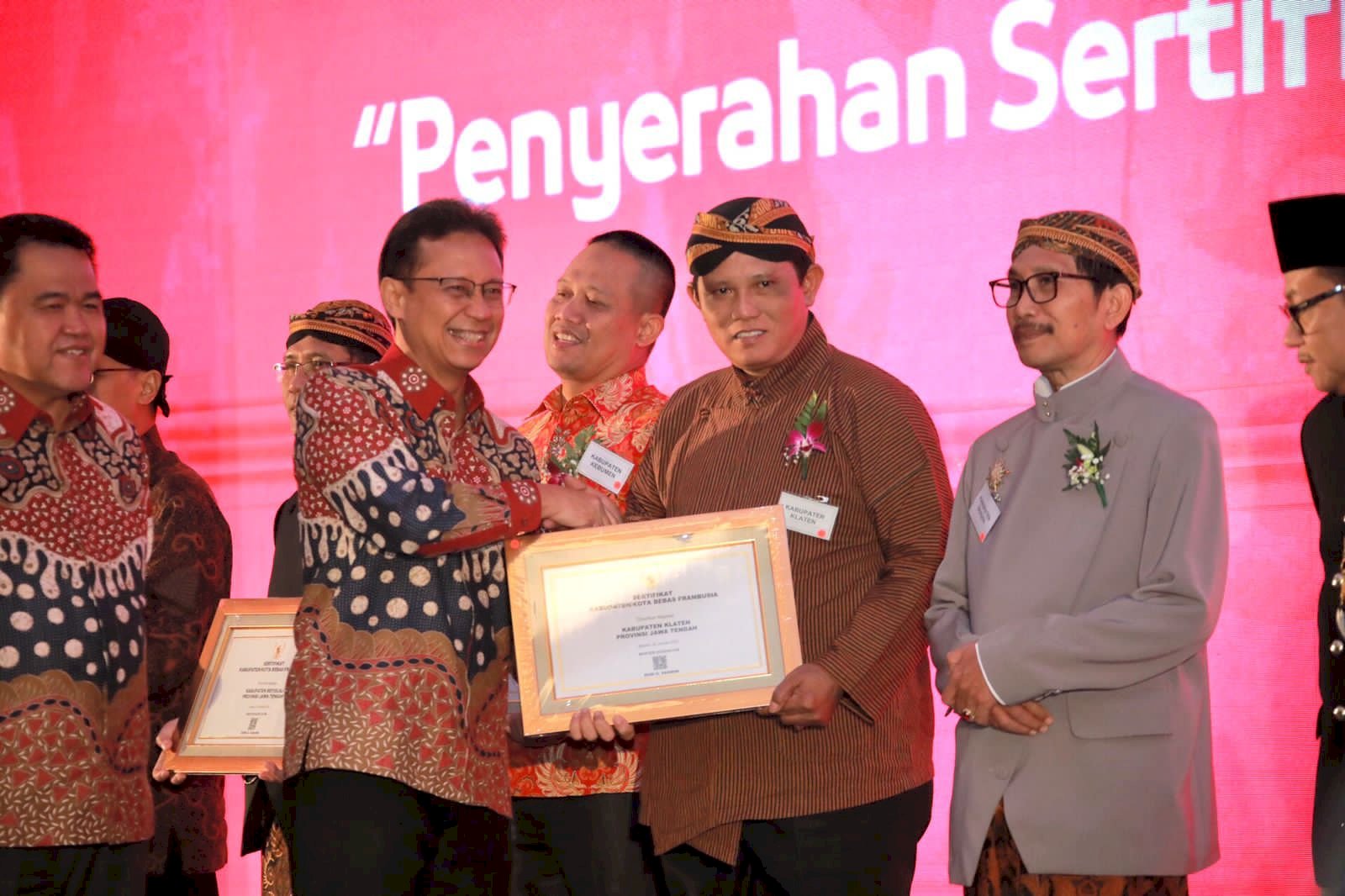 Kabupaten Klaten Terima Sertifikat Bebas Frambusia Dari Kemenkes RI ... Kabupaten Klaten Terima Sertifikat Bebas Frambusia Dari Kemenkes RI ...